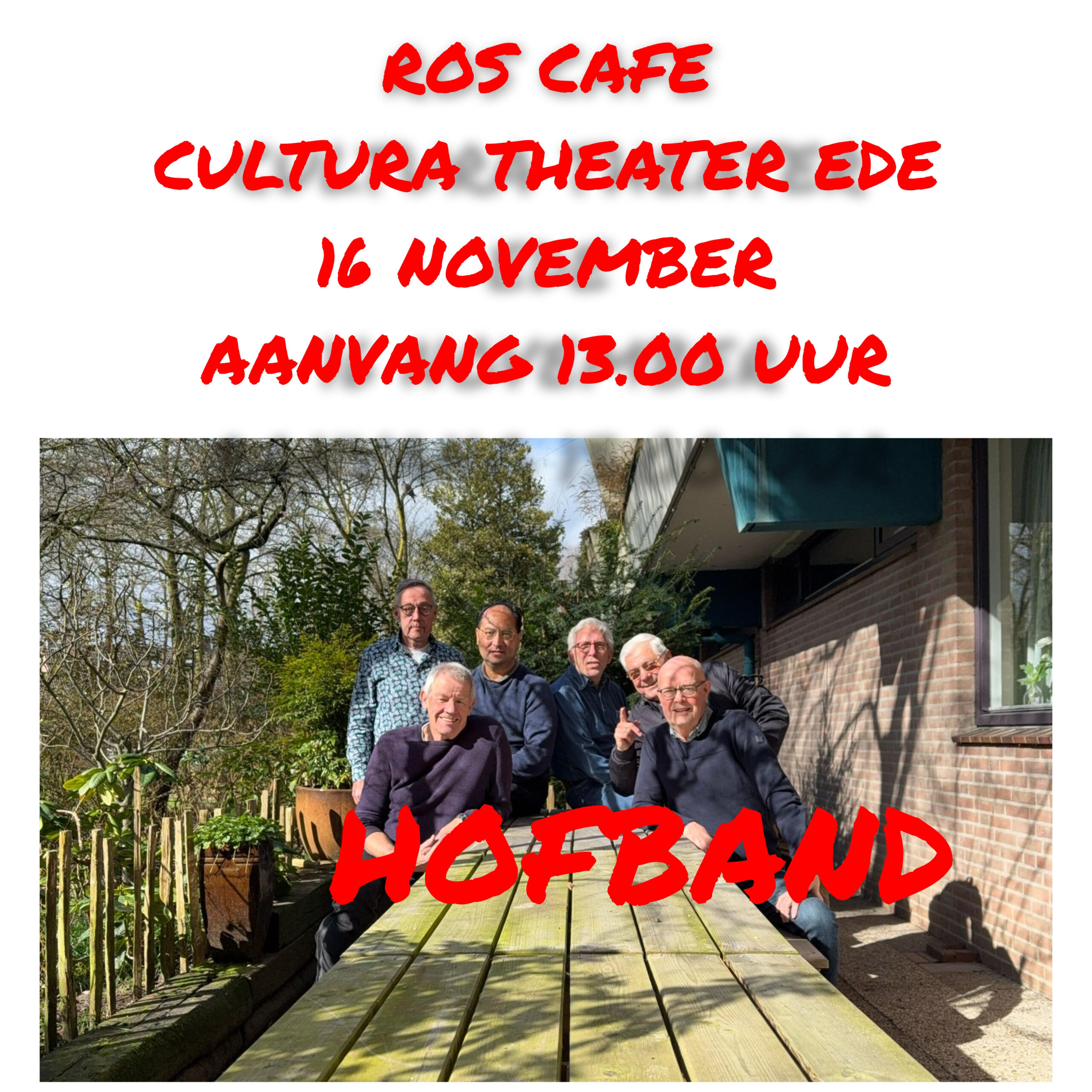 ROS Café zondag 16 november – Rocking Old School